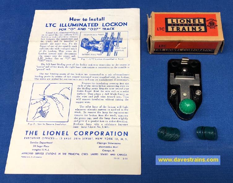 Dave's Trains, Inc.: Postwar Lionel Model Train Accessories