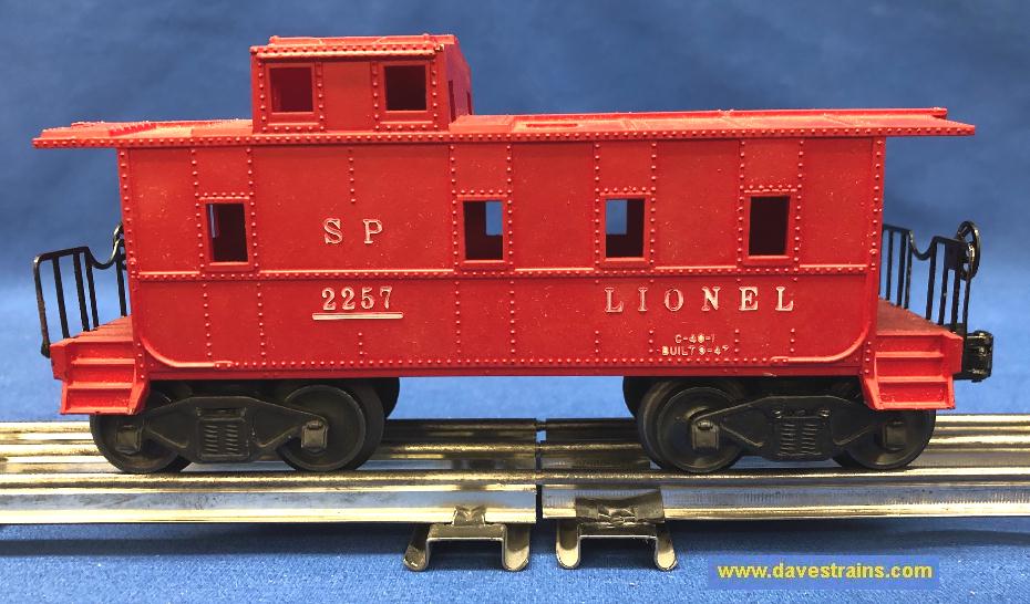 Dave's Trains, Inc.: Postwar Lionel Cabooses