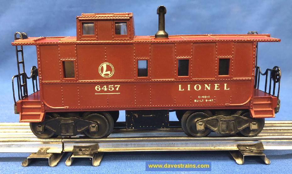 Dave's Trains, Inc.: Postwar Lionel Cabooses