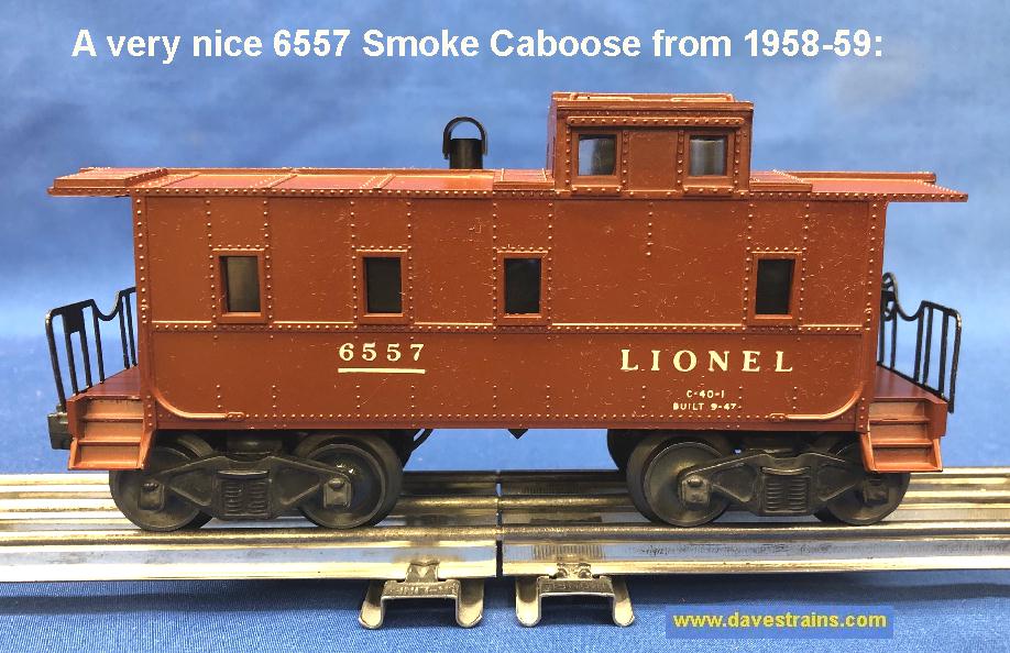 Dave's Trains, Inc.: Postwar Lionel Cabooses