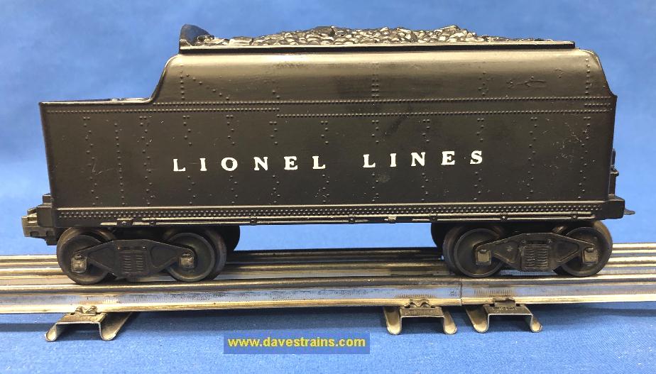 Dave's Trains, Inc.: Postwar Lionel Steam Engines & Tenders