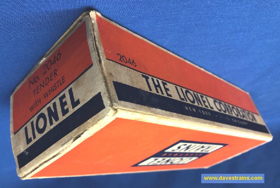 Dave's Trains, Inc.: Postwar Lionel Steam Engines & Tenders