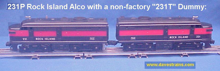 Dave's Trains, Inc.: Postwar Lionel Diesels & Electrics