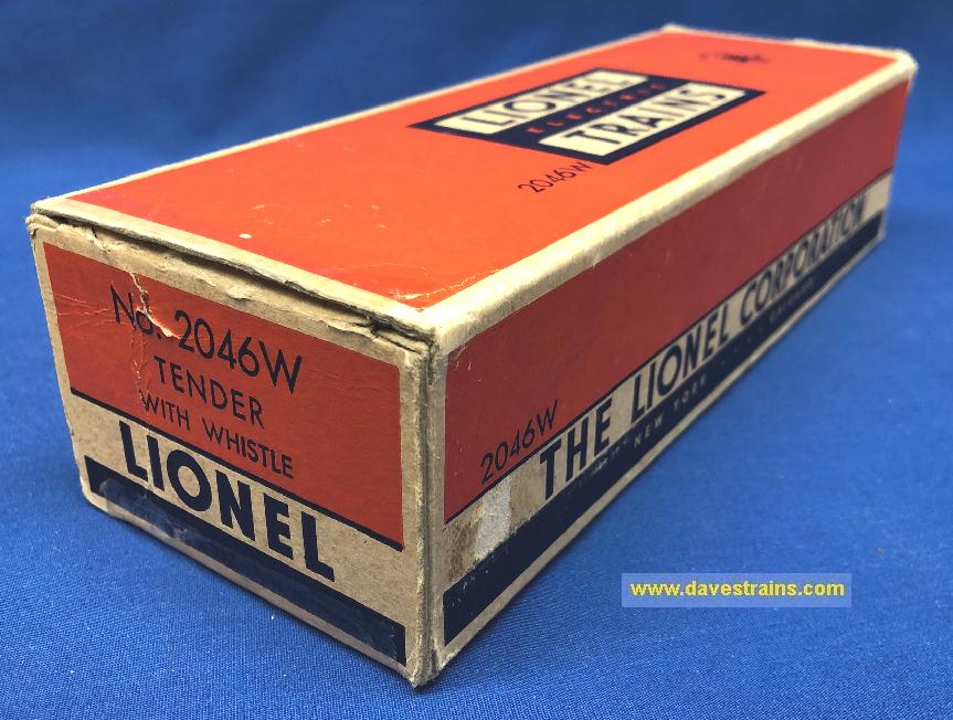 Dave's Trains, Inc.: Postwar Lionel Steam Engines & Tenders