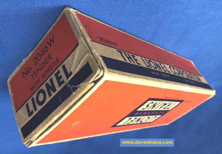 Dave's Trains, Inc.: Postwar Lionel Steam Engines & Tenders