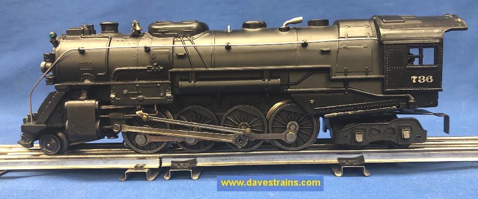 Dave's Trains, Inc.: Postwar Lionel Steam Engines & Tenders