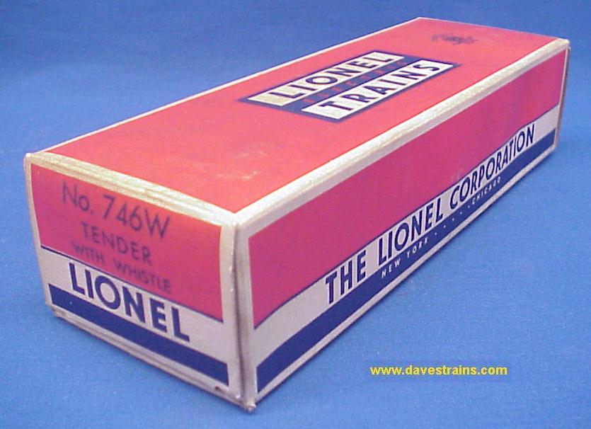 Dave's Trains, Inc.: Postwar Lionel Steam Engines & Tenders